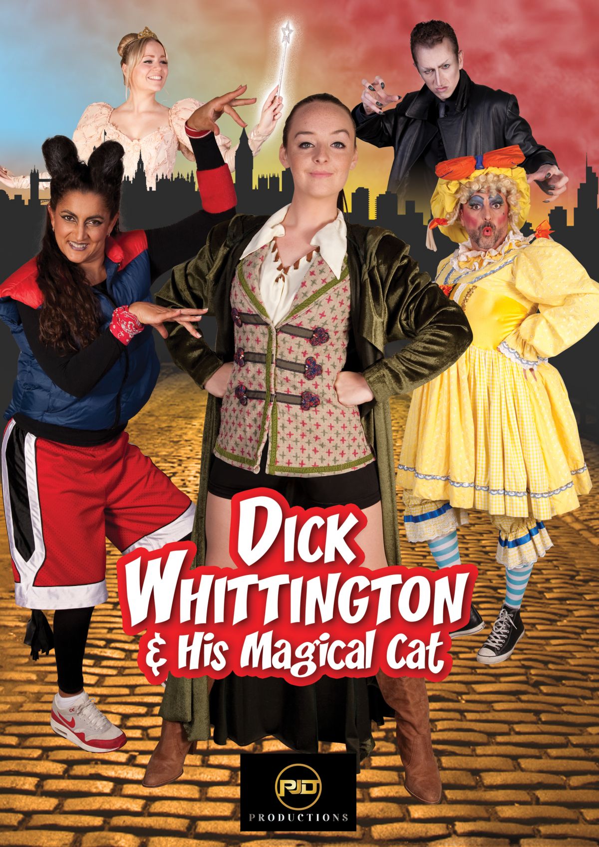 PJD Productions - Pantomime Producers - Call us on 01279 354354